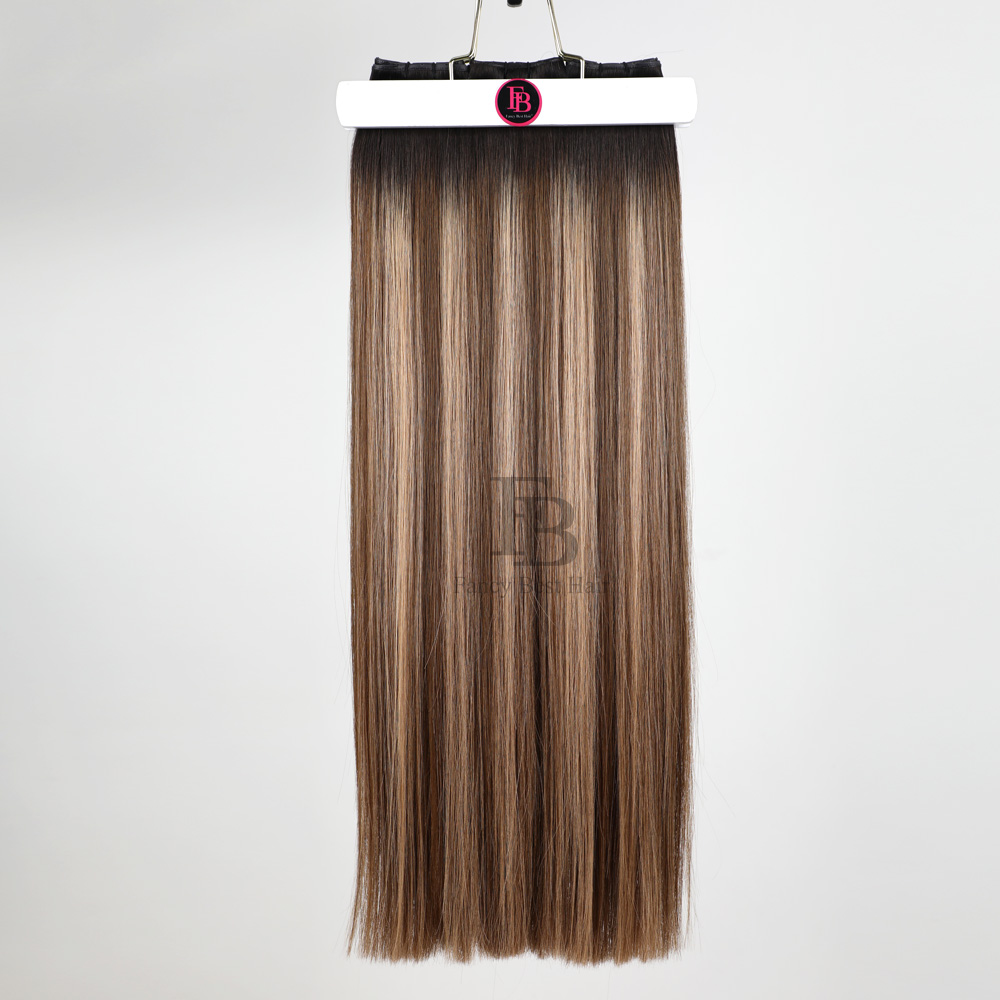 Piano #14/22 Hand Tied Weft Extensions